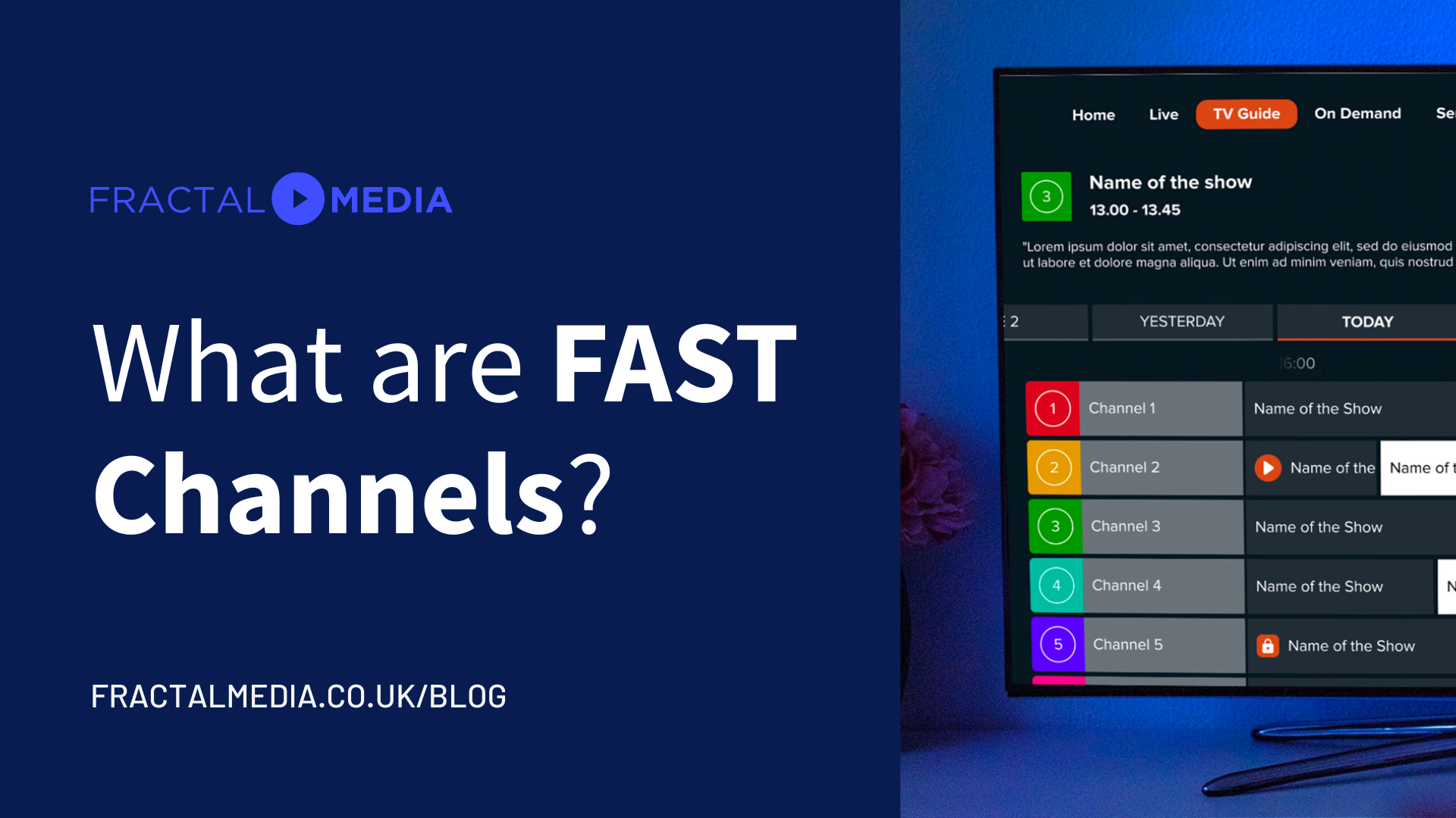 What are FAST channels? - FractalMedia